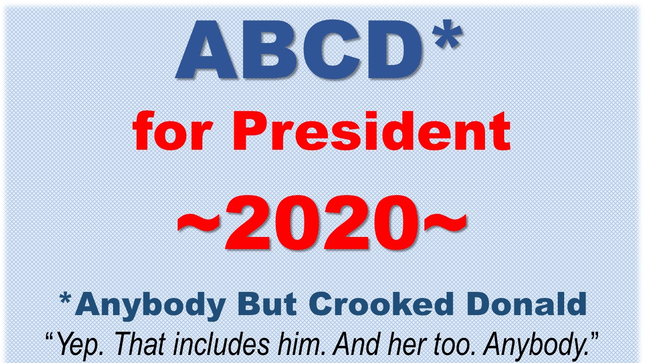ABCD for President 2020 – Reemberto Rodriguez
